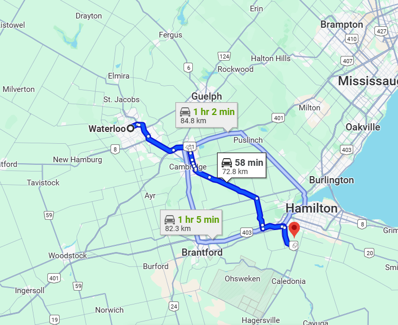 Hamilton International Airport (YHM) - Brentwood Livery
