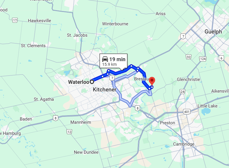 Waterloo International Airport (YKF) - Brentwood Livery